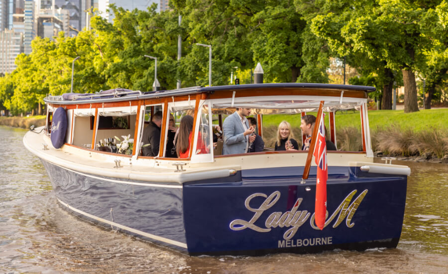 Lady M - Luxury Boat Charter for up to 25 Passengers | Melbourne Boat Hire
