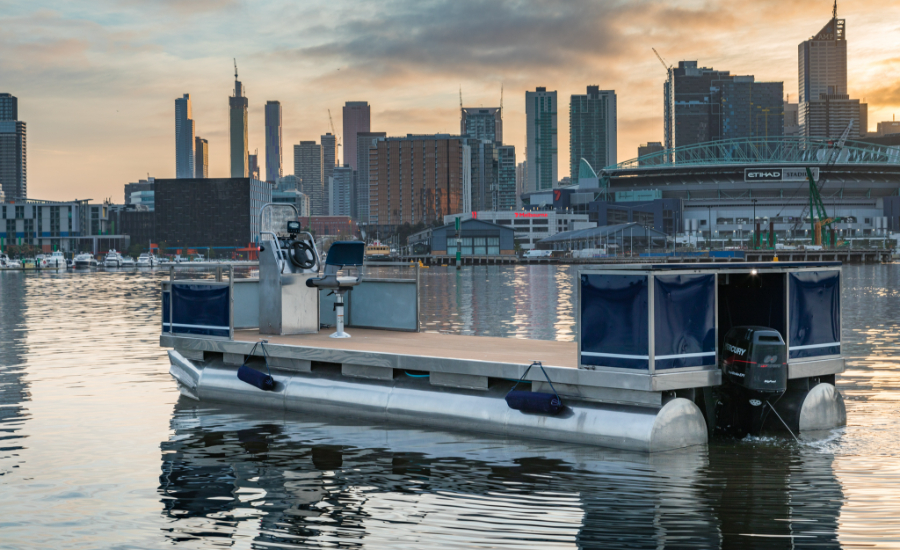 Floating Deck for Hire Yarra River Melbourne | Melbourne Boat Hire