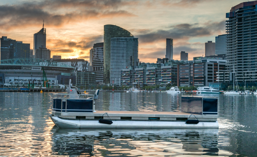 Floating Deck for Hire Yarra River Melbourne | Melbourne Boat Hire
