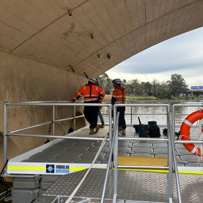 Advantages of Modular Docking for Bridge Repairs | Melbourne Boat Hire